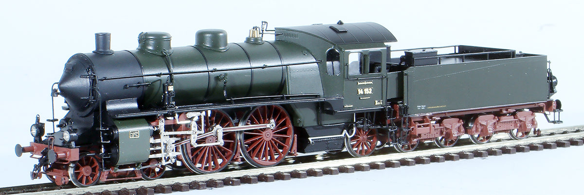 Micro Metakit 08104H German DRG Class BR 14 Express Locomotive Olive G ...