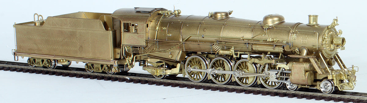 HO Brass Model Train - Key Imports USRA Light 4-8-2 Mountain Steam Loc ...