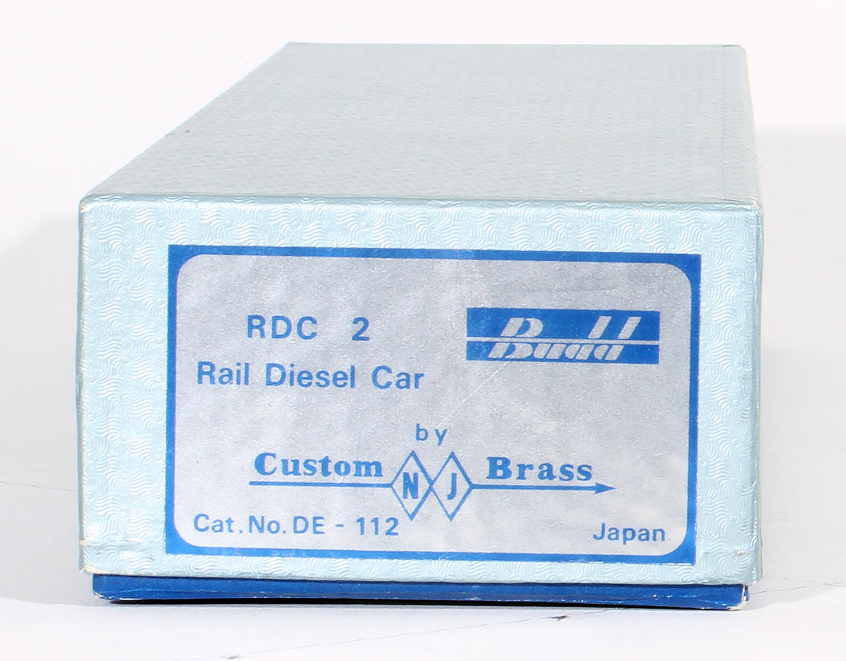 HO Brass Model Train - NJ Custom Brass Misc. Railroads Budd RDC-2 Dies ...