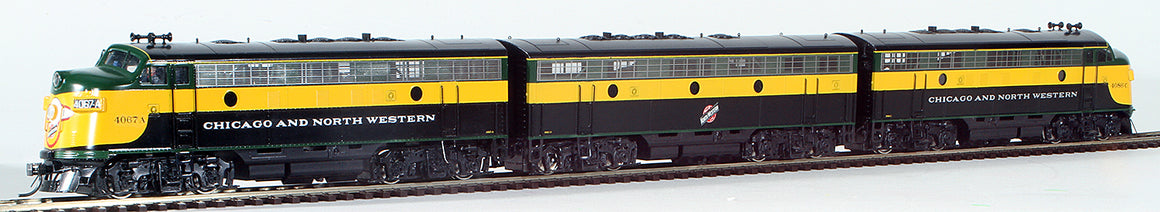 HO Brass Model Trains - Orient Models Chicago North Western F7 A+B+A D ...