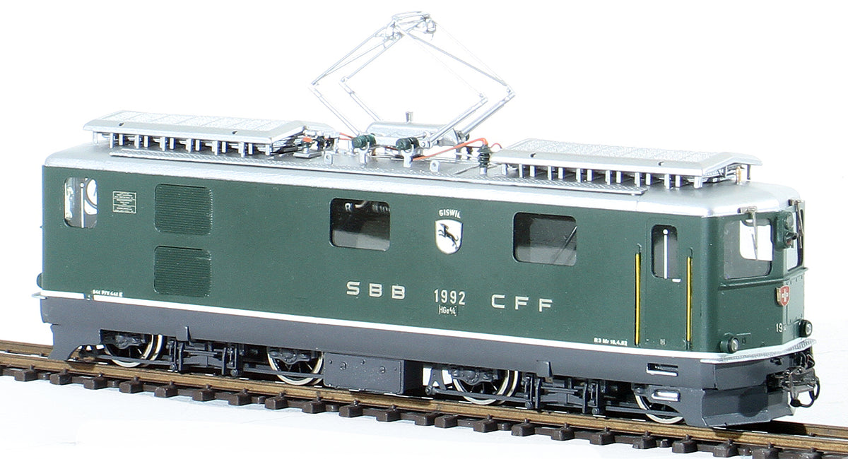 H-R-F Modellbahn-Atelier HOm Brass Model Train - Swiss Electric Locomo ...