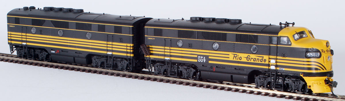 HO Model Trains Precision Craft A/B/B/A D&RGW Denver & Rio Grande West ...