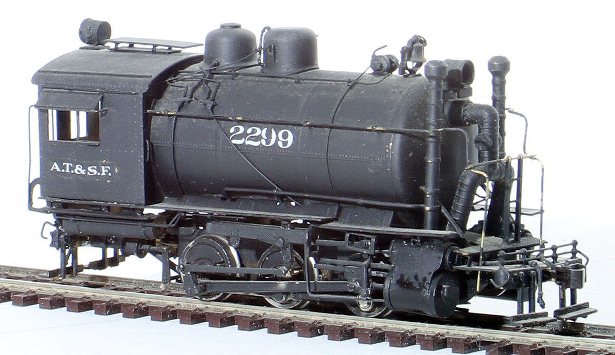 HO Brass Model Trains - Santa Fe 0-6-0T 'Fireless Cooker' Steam Locomo ...