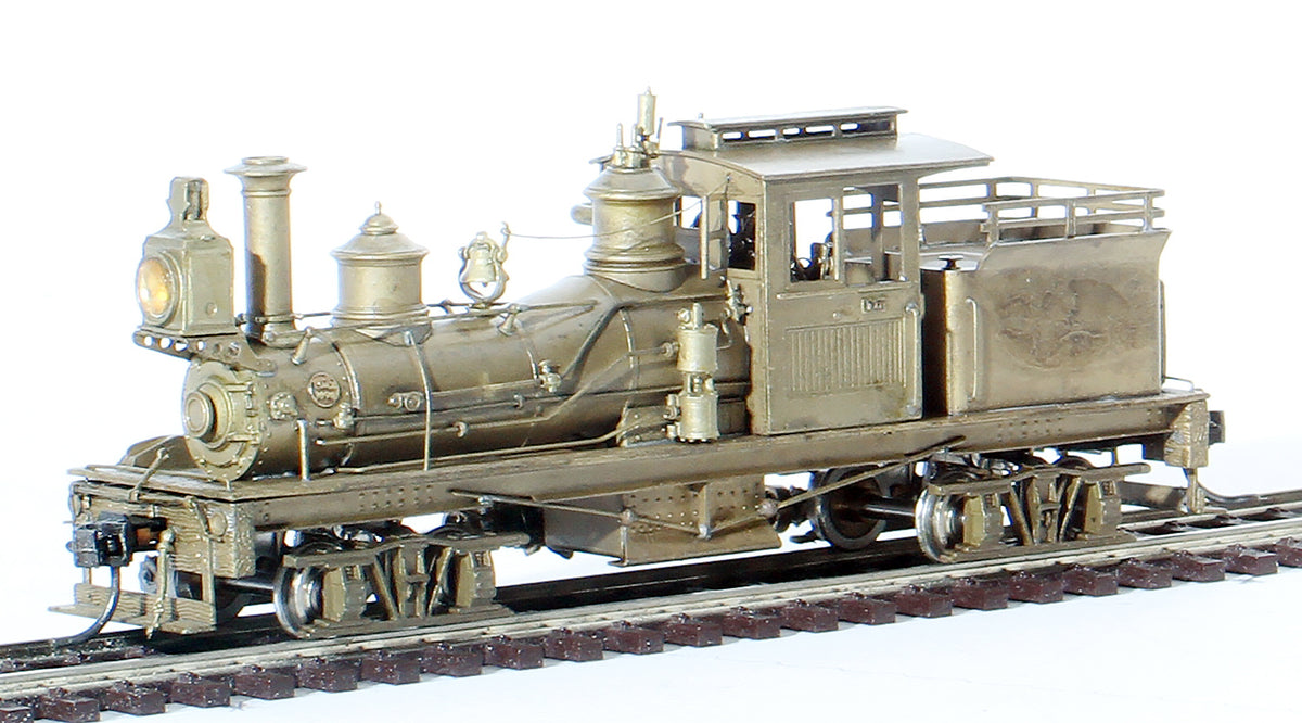 HO Brass Model Trains - PFM PACIFIC FAST MAIL HARRINGTON LUMBER 2-TRUC ...