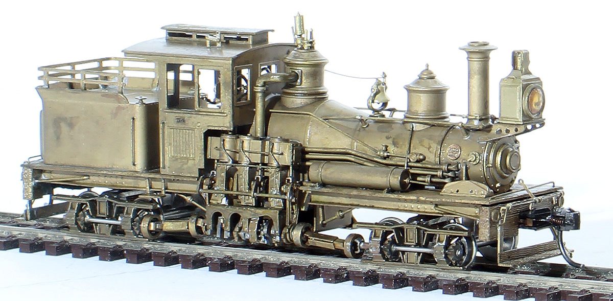HO Brass Model Trains - PFM PACIFIC FAST MAIL HARRINGTON LUMBER 2-TRUC ...