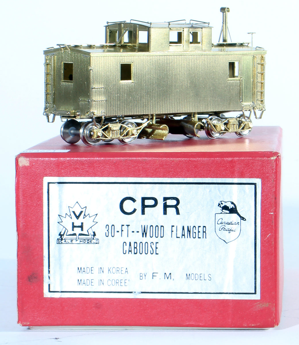 HO Brass Model Train - Van Hobbies Canadian Pacific Railroad 30 Foot W ...