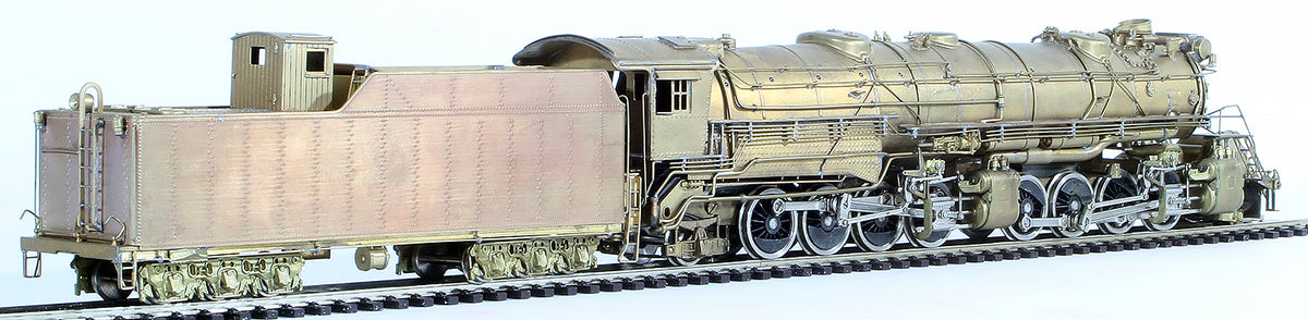 HO Brass Model Train - Pacific Fast Mail PFM D&R.G.W 2-8-8-2 Articulat ...