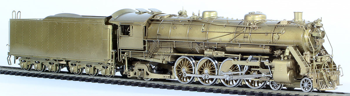 HO Brass Model Train - Pacific Fast Mail Soo Line 4-8-2 Class N-20 Ste ...