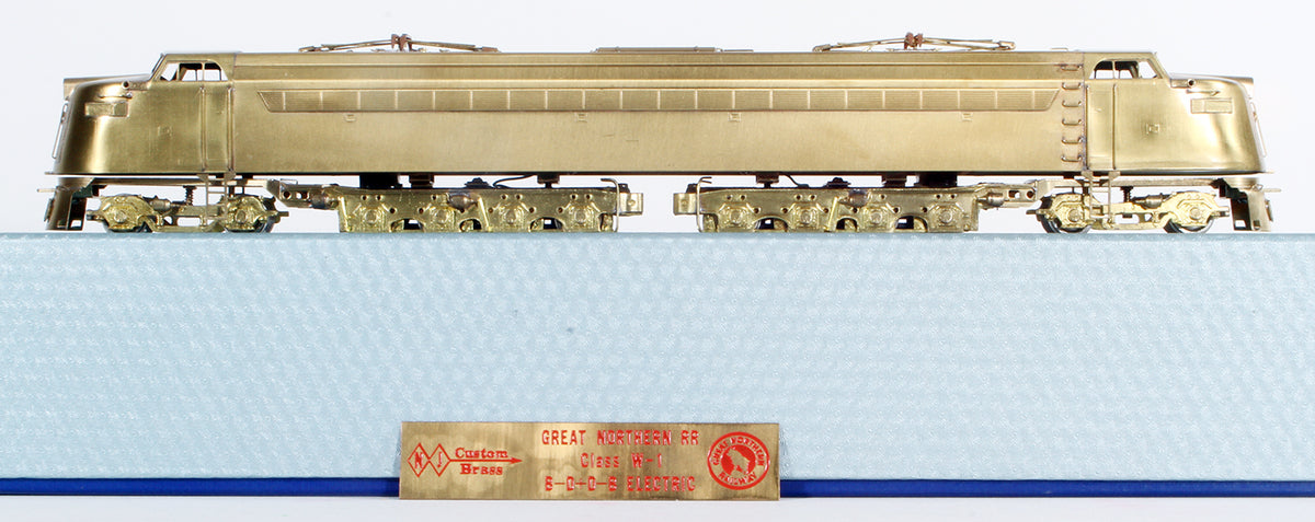 HO Brass Model Train - NJ Custom Brass Great Northern Railroad Electri ...