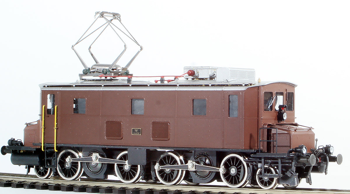 Metropolitan HO Brass Model Train - Swiss BLS Electric Locomotive Clas ...